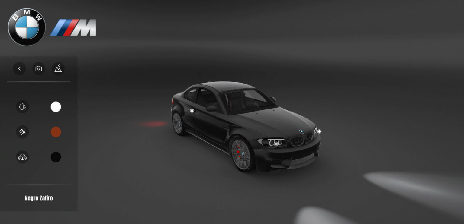 3D Car Configurator – Interactiva